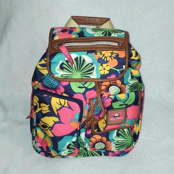 Lily Bloom | Bags | Lily Bloom Floral Backpack | Poshmark
